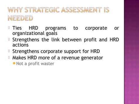 Assessment Of Hrd Needs Ppt Resume Writing And Advice Job Search