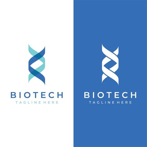 Logo Design Template Dna Elements Bio Tech Dna People Bio Dna Dna