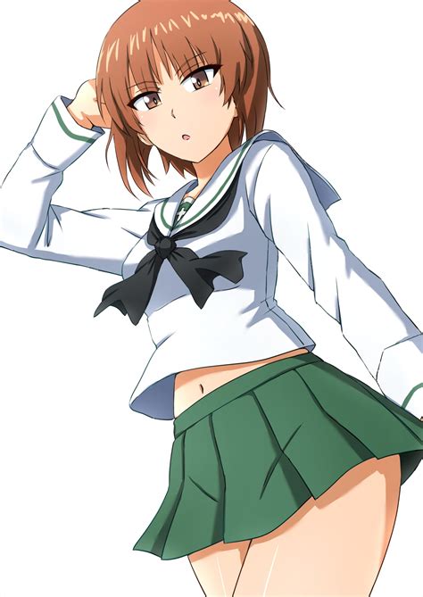 Nishizumi Miho Girls Und Panzer Drawn By Omachislabco Danbooru