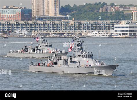 The Cyclone Class Coastal Patrol Ships Uss Tempest Pc 2 Left And