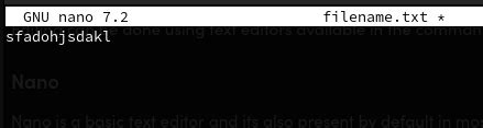 Creating And Editing A File Using SSH GeeksforGeeks
