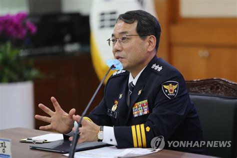 취임사 말하는 김병구 신임 인천경찰청장 연합뉴스