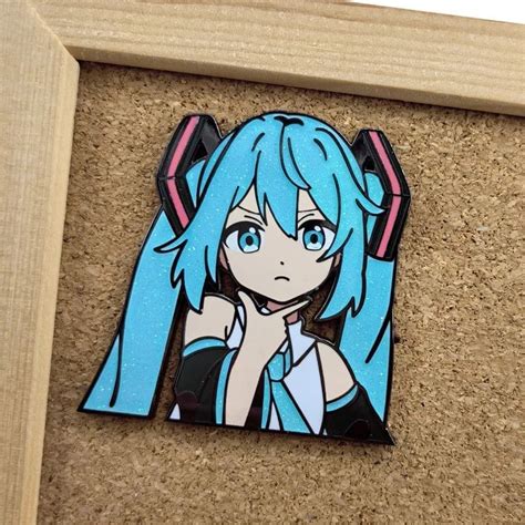 Vocaloid Software ‘hatsune Miku Enamel Pin Distinct Pins