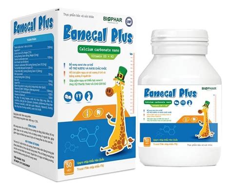 Canxi Sữa Bonecal Plus 1y 50 Viên Giá Tốt