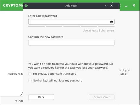 Using Virtual Encrypted Disks On Linux Veracrypt And Cryptomator Rs1 Linux Tools