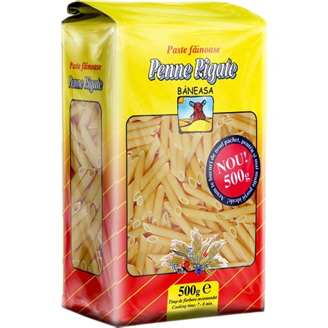 Baneasa Paste Penne Rigate 500g Mega Image