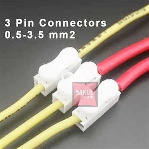 Terminal Sambungan Kabel Listrik Praktis Jepit Quick Connect Wire Connector Spring Lazada