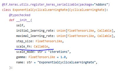 Cyclical Learning Rates Broken In TFA Issue Tensorflow Addons GitHub