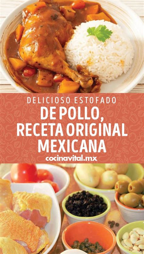 Ingredientes Para Un Estofado De Pollo Receta Mexicana Estofado De Pollo Receta Estofado