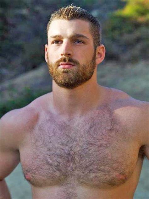 Ginger Bear Man Men With Chest Hair Red Chest Hair Beautiful Men
