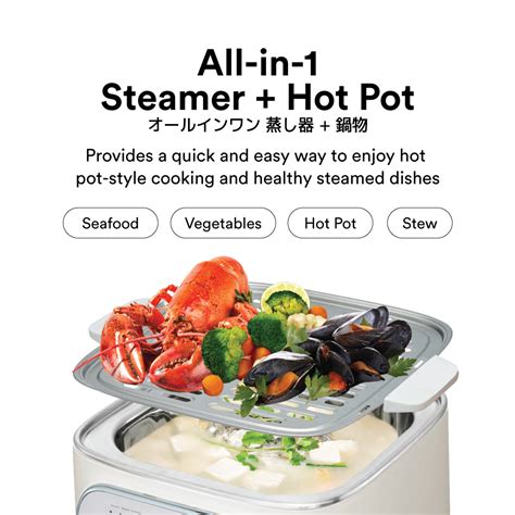 Toyomi Multi Function Electric Stackable Steamer St 2318 Toyomi