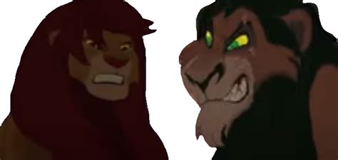 The Lion King Simba Vs Scar Fight T By Abbysek On Deviantart