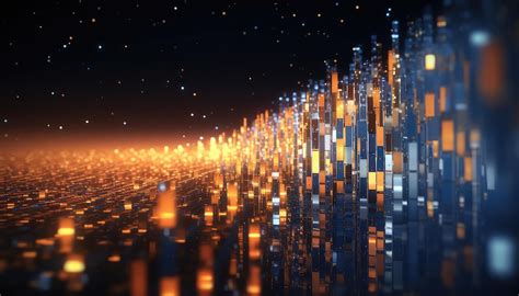 Premium Ai Image Advanced Morse Code Data Visualization