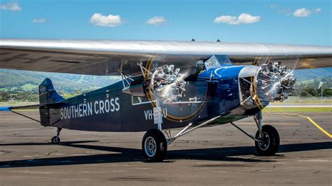 Smithys Southern Cross Fokker Fviib Replica Returns To Flight At Hars