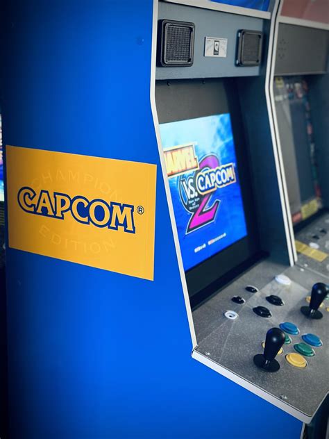 Capcom Fighter Trio Custom Oem Style Mvc2 Big Blue R Arcade1up