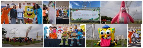 Nickalive Nickelodeon Brazil Hosts Day Of Play Sets New Guinness World Record
