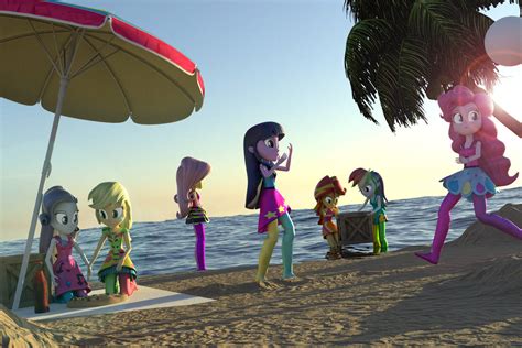 Beach Day By Derxx On Deviantart