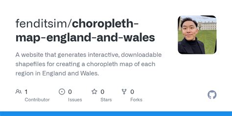 Github Fenditsimchoropleth Map England And Wales A Website That
