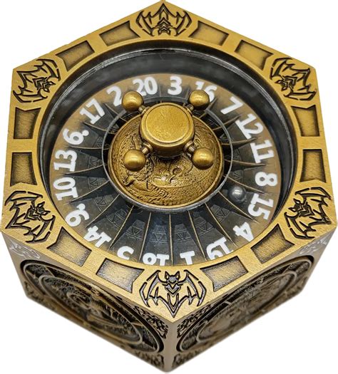 Chromatic Dragons Fortune Dial Multi Function Dandd Metal Dice With R