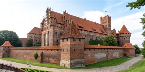 Malbork Castle Poland Stock Illustration Illustration Of Traveleurope