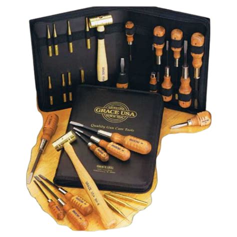 Tools Punch Set 8 Screwdrivers Grace Usa Gun Care Tool Set