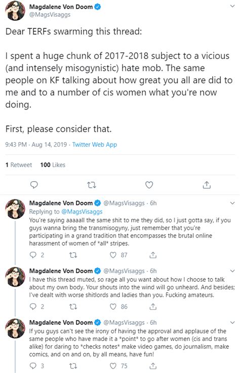 Brian M Visaggio Magdalene Visaggio Magsvisaggs Seatbeltblue Page 13 Kiwi Farms