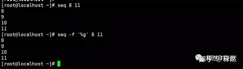 Linux基础：常用命令之seq命令详解 知乎