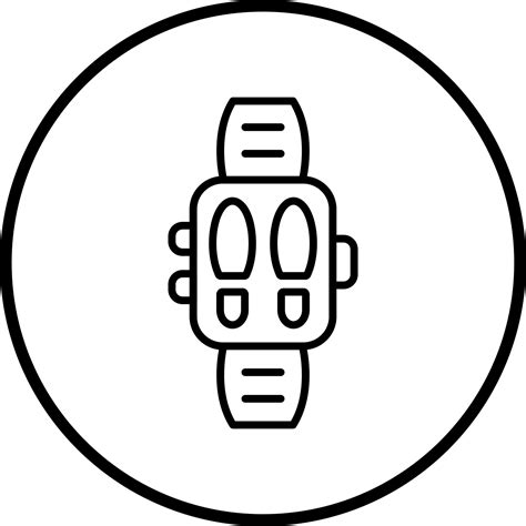 Pedometer Vector Icon Style 22113597 Vector Art At Vecteezy