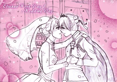Elsanna Week Day1 Wedding Day Sosweet~~ ♥ 1st Kuro Blog On Tumblr