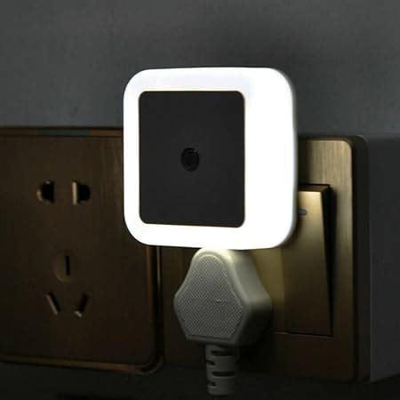Hoard Sense Light W Automatic Sensor Smart LED Night Lamp Yellow Pack Of Amazon In