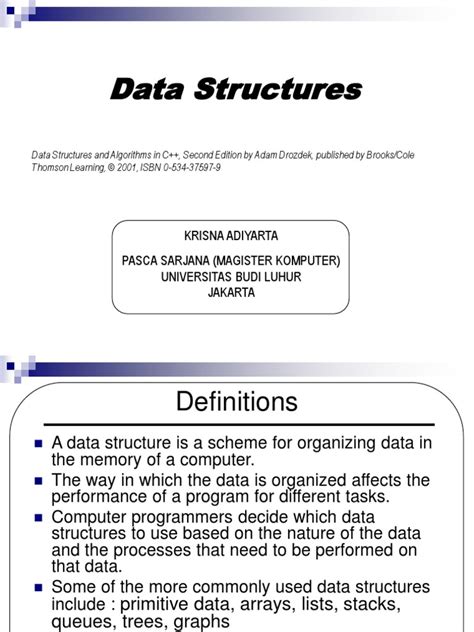Data Structure Presentation Download Free Pdf Data Type Array