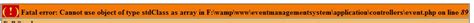 Php Codeigniter Wherenotin Not Working Stack Overflow
