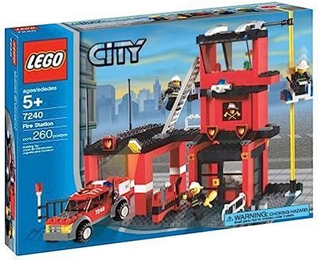 Amazon Com Lego City Fire Station Toys Games