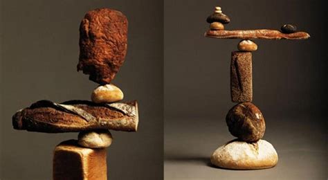 The Art Of Balancing Bread Food Sculpture Still Life Images Bread Art