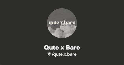 Qute X Bare Linktree