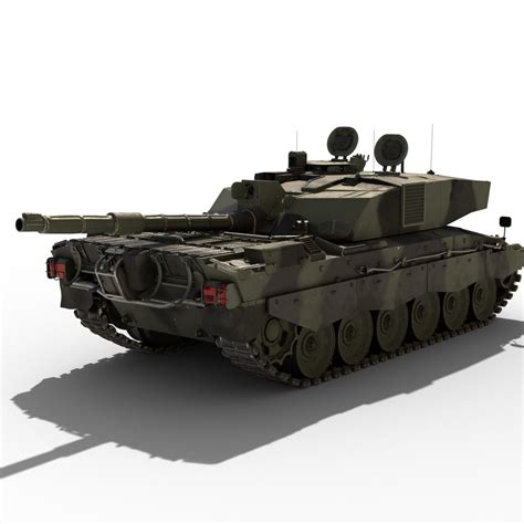 British Army Challenger 2 Model Turbosquid 1539768