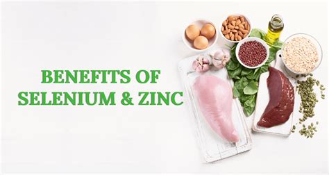 Benefits Of Selenium And Zinc Essential Minerals