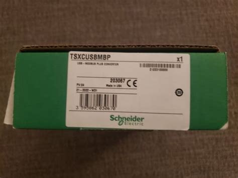 Modicon Schneider Tsxcusbmbp Usb Modbus Plus Converter New Ebay