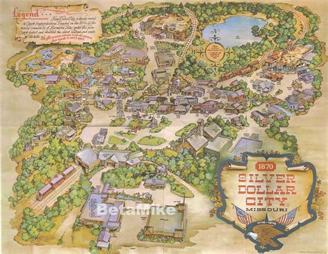 Silver Dollar City Park Map 2020 Negative G Silver Dollar City