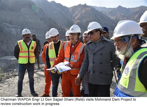 Chairman Wapda Visits Mohmand Dam Trade Chronicle