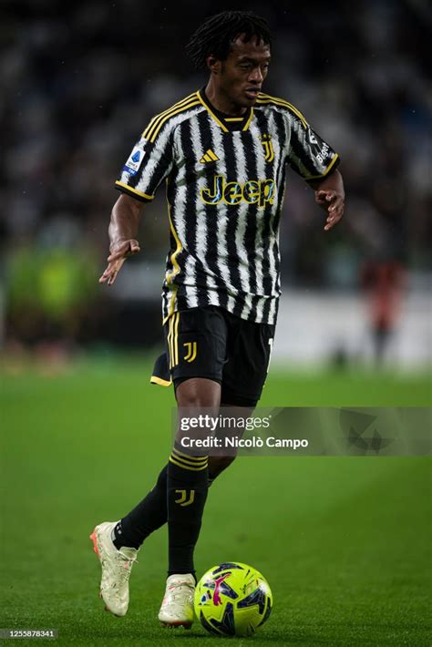 Juan Cuadrado Of Juventus Fc In Action During The Serie A Football
