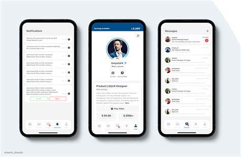 Freelancing Mobile App Ux Ui Design Behance