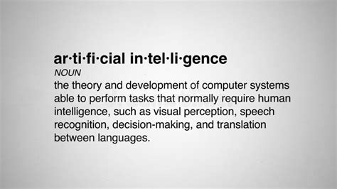 25 Artificial Intelligence Definition Dictionary 2d Animation White Background Stock Footage