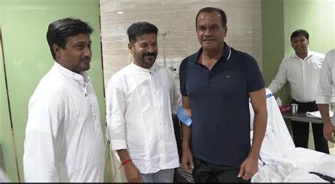 మంత్రి కోమటిరెడ్డికి సీఎం రేవంత్ పరామర్శ Suryaa