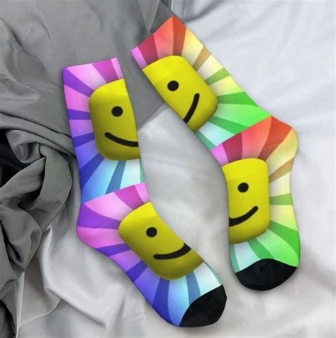 Cute Roblox Socks Troblox L Apparel Funny Socks Fun T Print Socks Roblox Print Socks Cute
