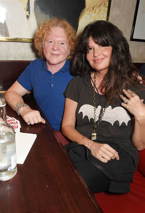 Mick Hucknall 57 Shows Off Youthful Appearance With Bill Wyman At Sticky Fingers Celebrity