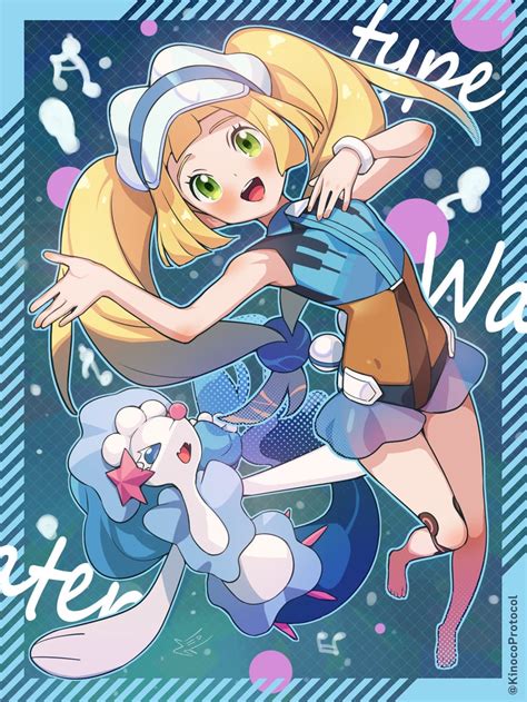 Hatsune Miku Lillie Primarina And Water Miku Pokemon And 4 More