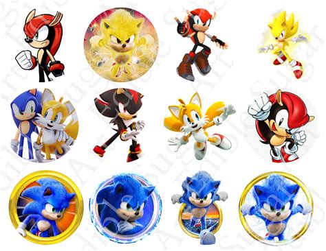 Sonic Cupcake Toppers Australia At Bernice Guarino Blog