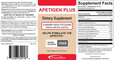 Apetigen Plus® B Complex Liquid Nutrition Direct