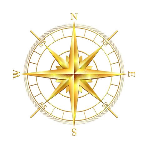 Ancient Compass Rose Stock Illustrations 2274 Ancient Compass Rose